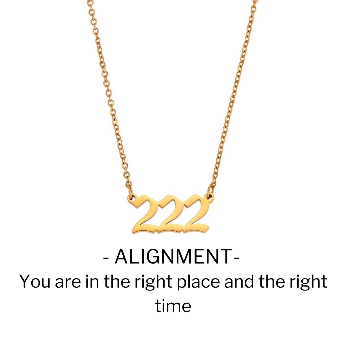 Manifested - 18k Stainless Steel Necklace with Aventurine Pendant – The ...